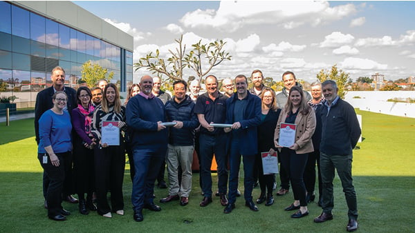 Celebrating exceptional cross-divisional collaboration for the DFDM Rollout